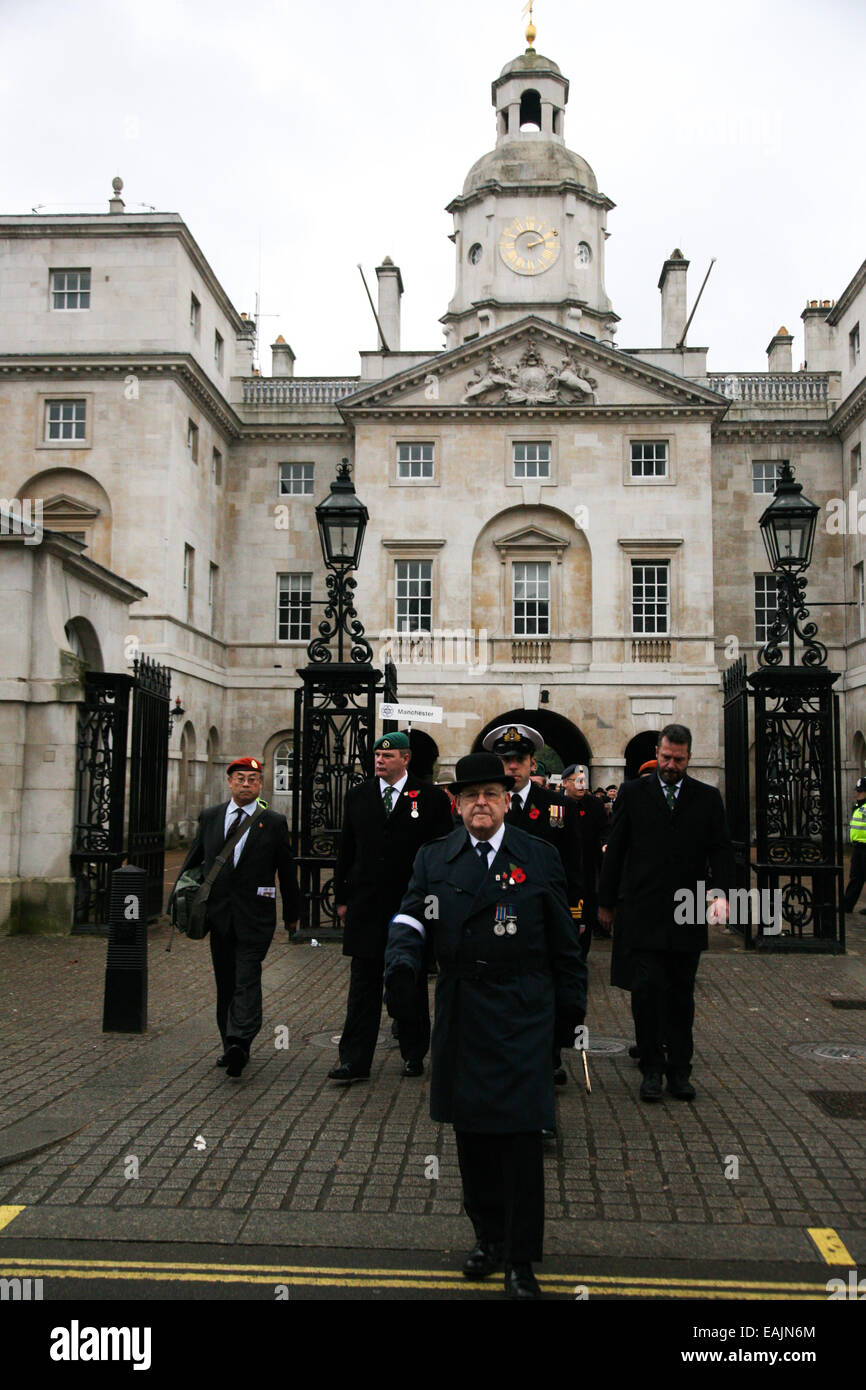 London, UK. 16th November, 2014. 80th Annual Remembrance Parade ...