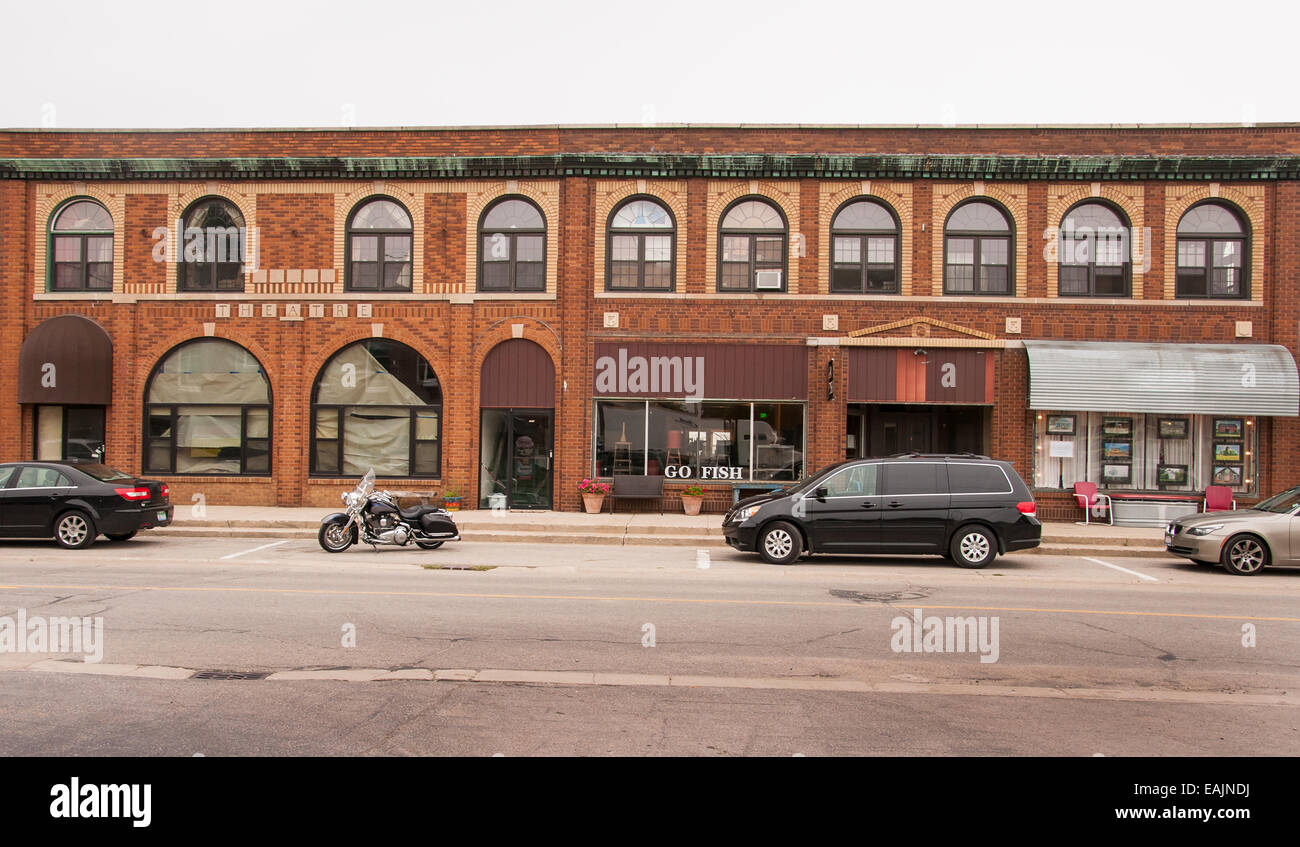 Small town midwest in michigan hi-res stock photography and images - Alamy