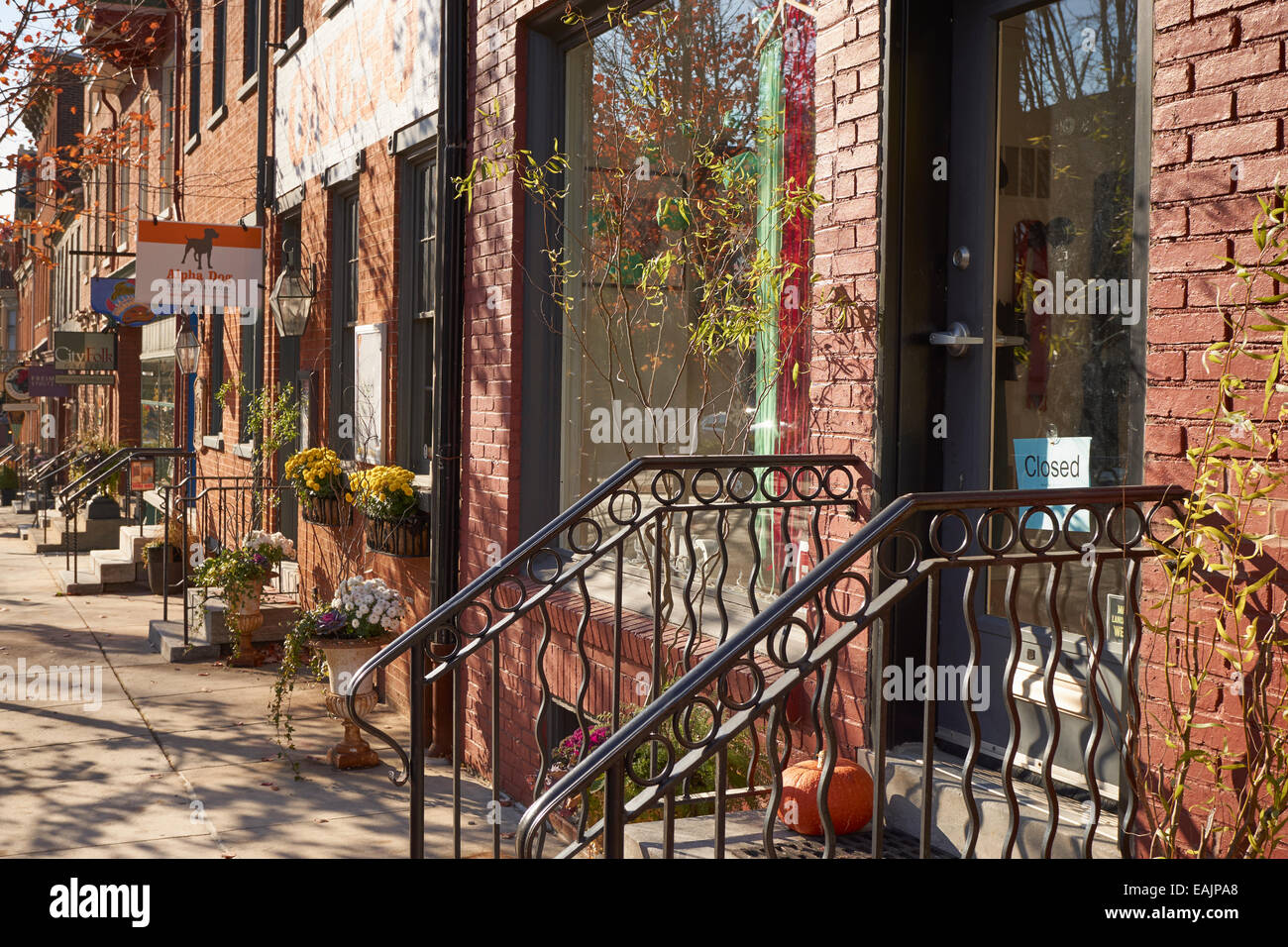 Gallery Row, Lancaster, Pennsylvania, USA Stock Photo - Alamy