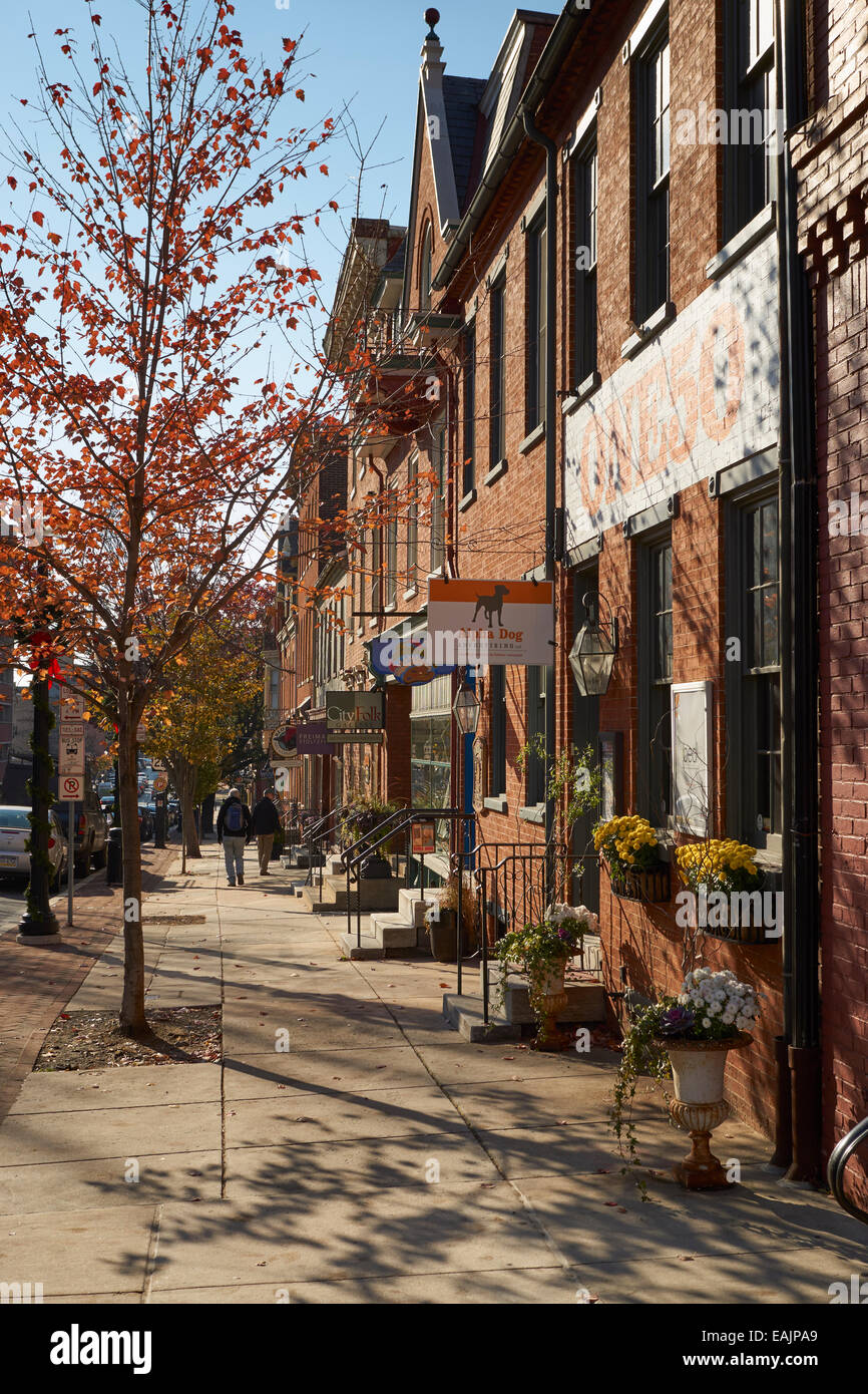 Gallery Row, Lancaster, Pennsylvania, USA Stock Photo - Alamy