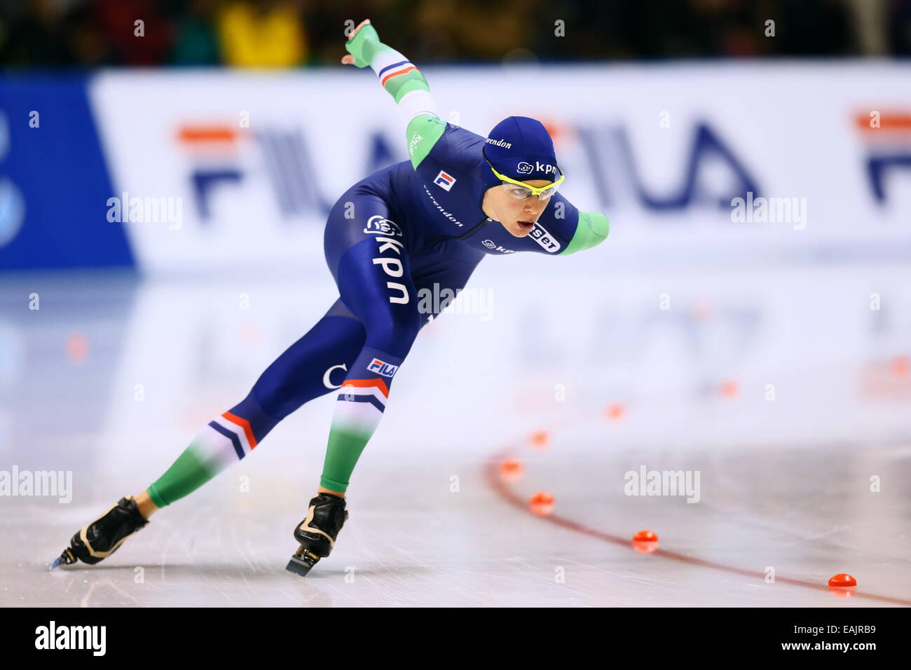 Obihiro, Japan. 16th Nov, 2014. Marrit Leenstra (NED) Speed Skating ...