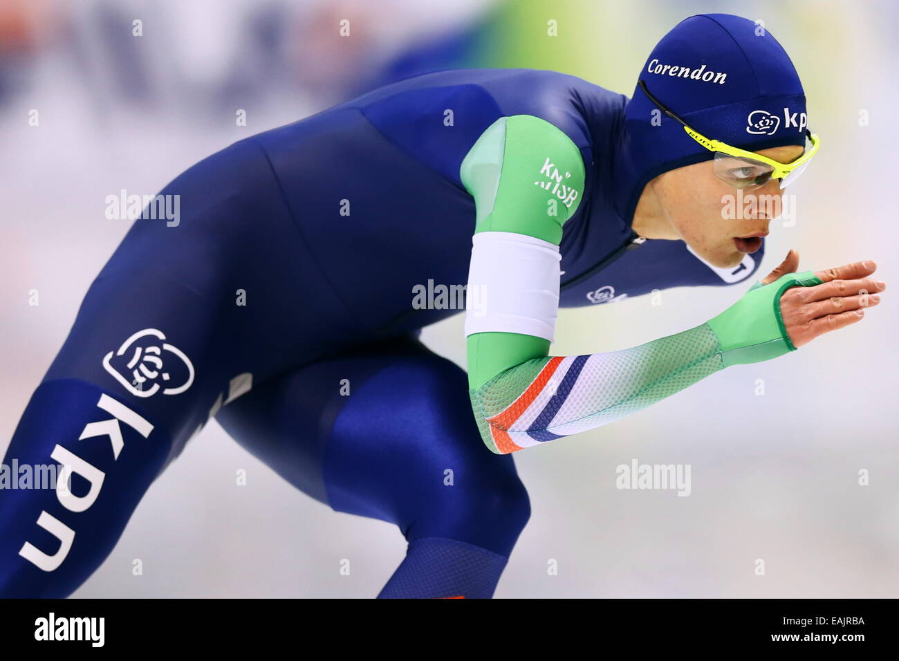 Obihiro, Japan. 16th Nov, 2014. Marrit Leenstra (NED) Speed Skating ...