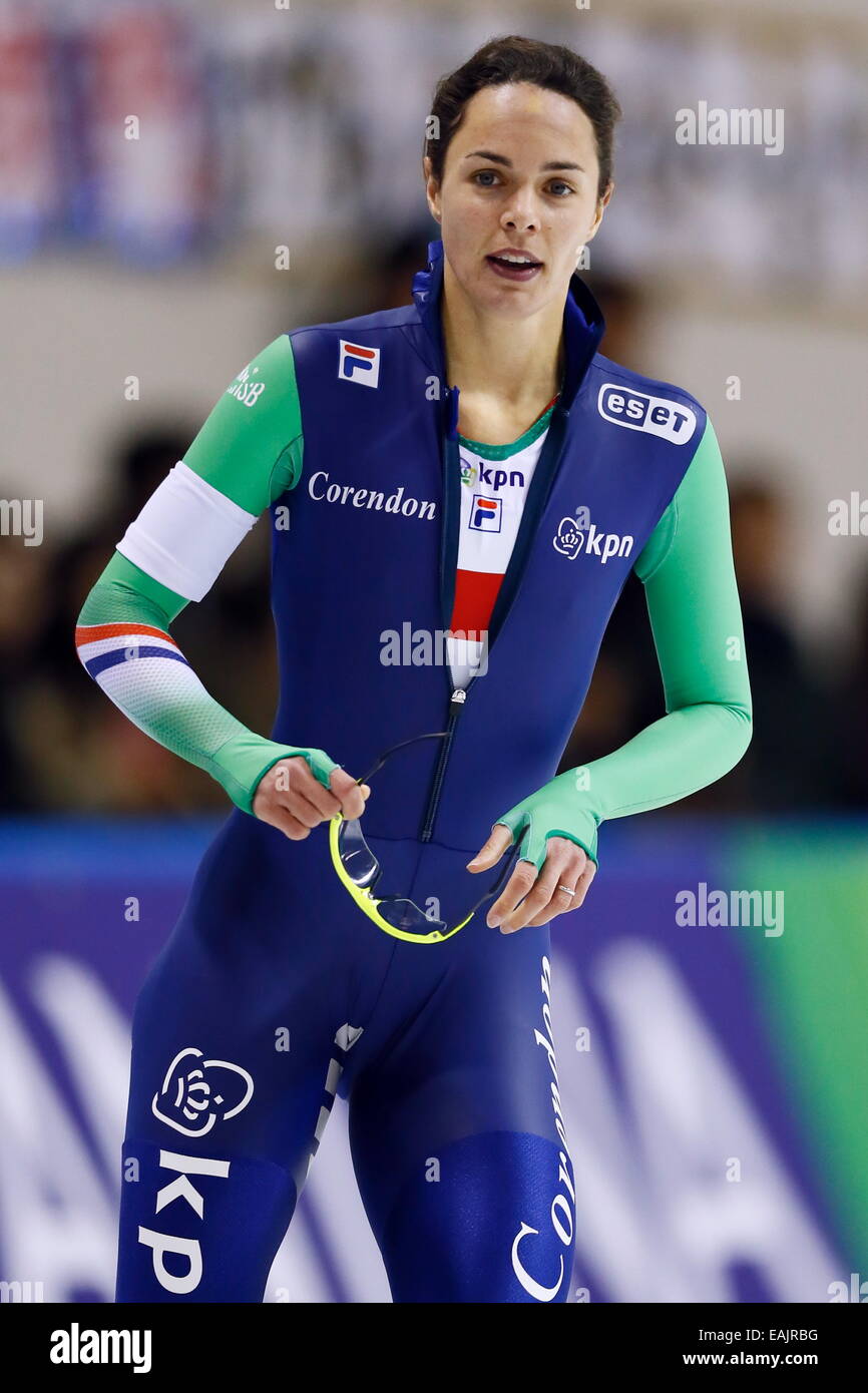 Obihiro, Japan. 16th Nov, 2014. Marrit Leenstra (NED) Speed Skating ...