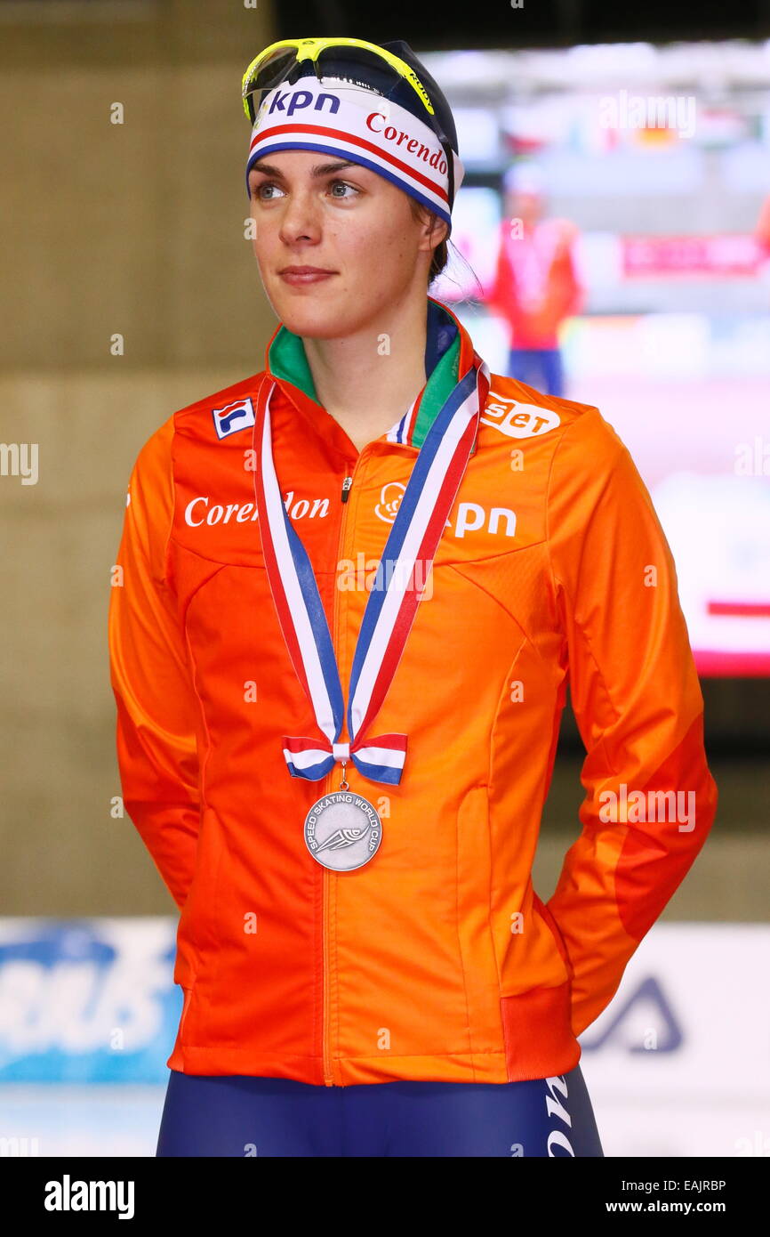 Obihiro, Japan. 16th Nov, 2014. Marrit Leenstra (NED) Speed Skating ...