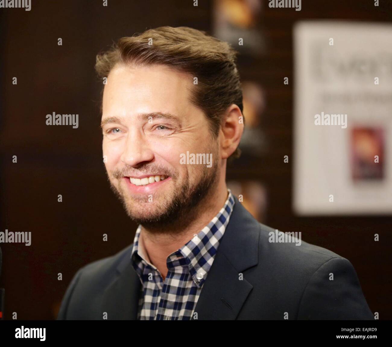 Actor Jason Priestly, star of Beverly Hills, 90210 attends book signing ...