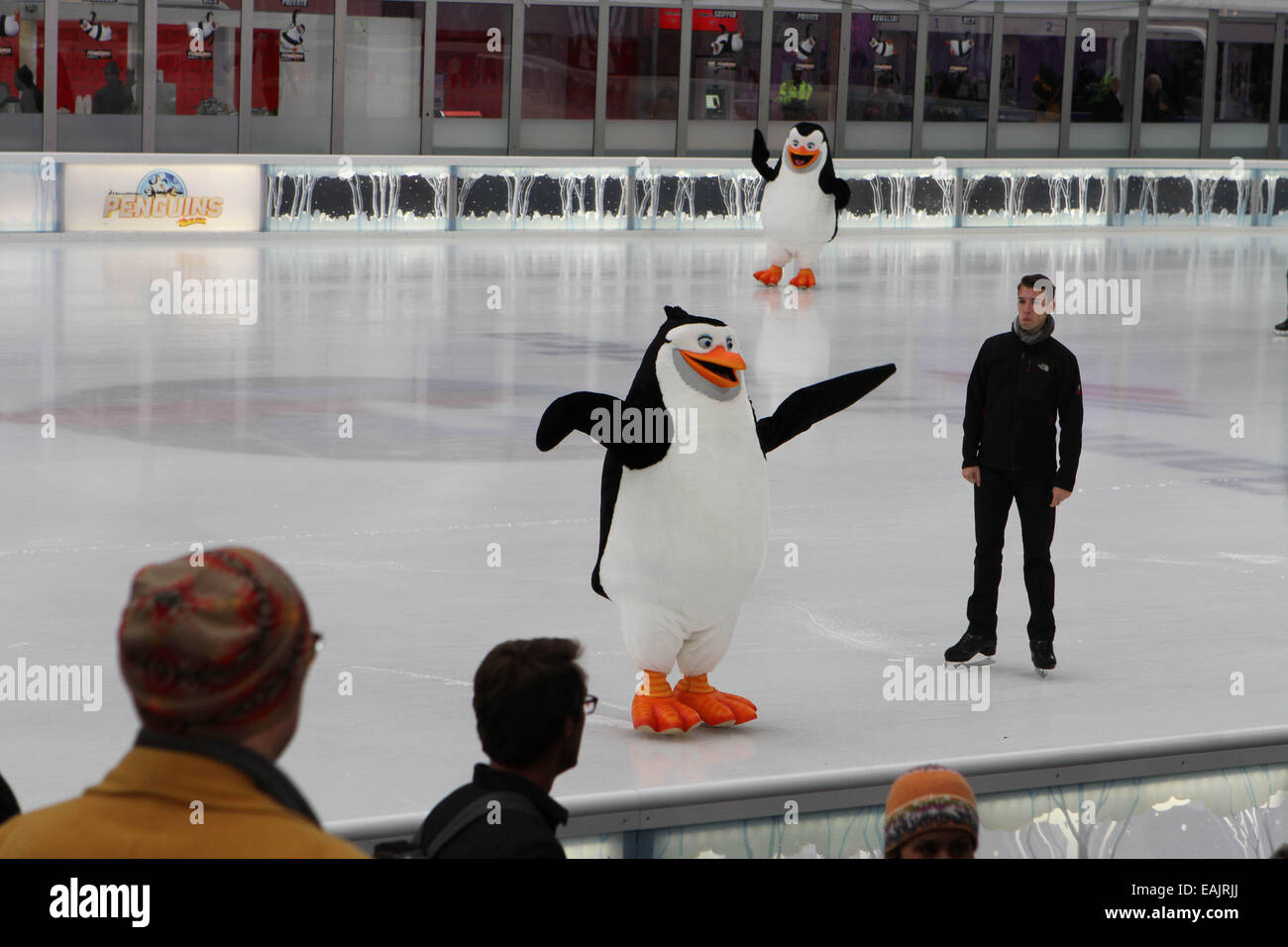 New York, USA. 16th Nov, 2014. Penguins of Madagascar Premiere @ Winter ...
