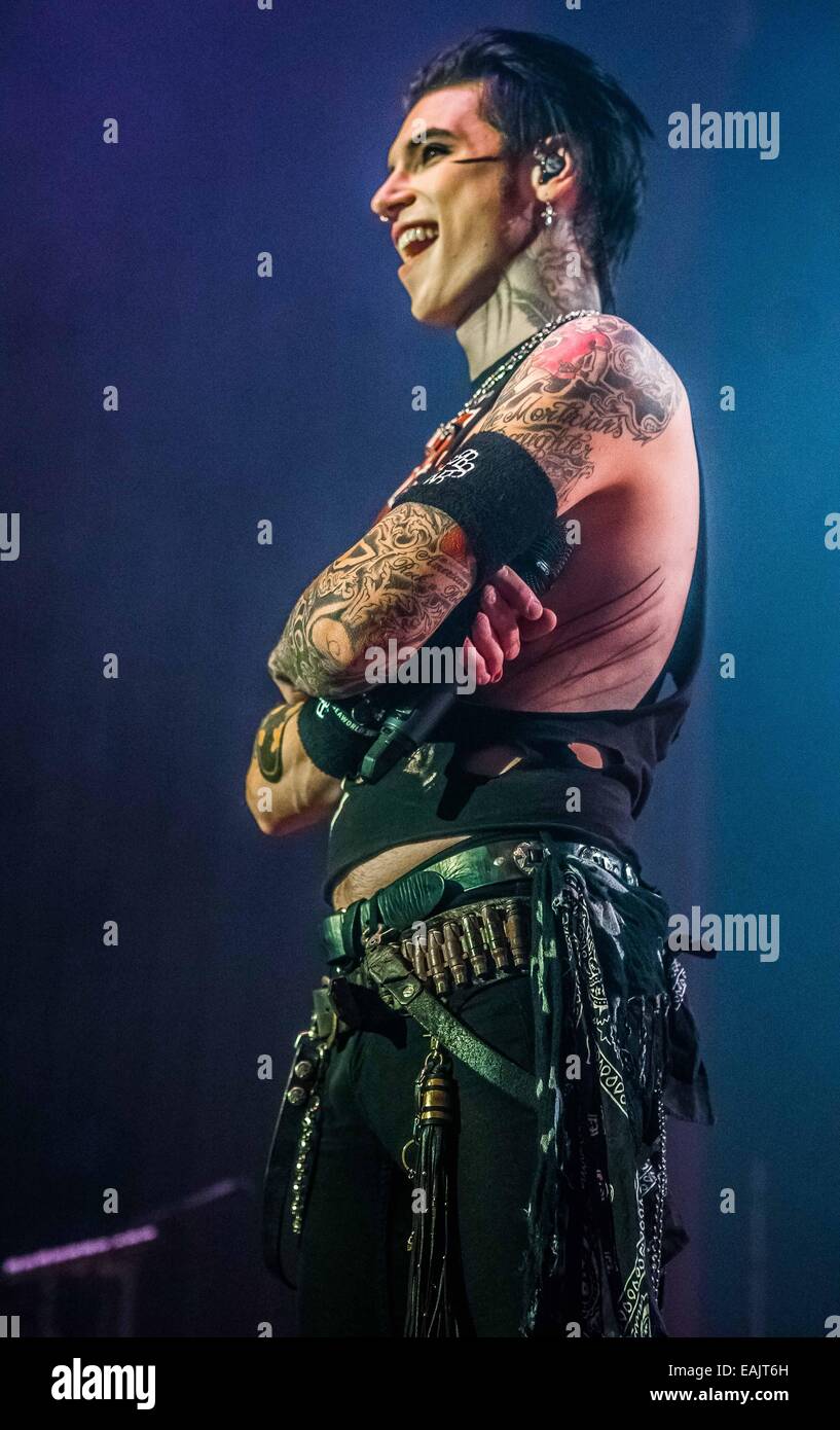 Andy Biersack 14 Years Old