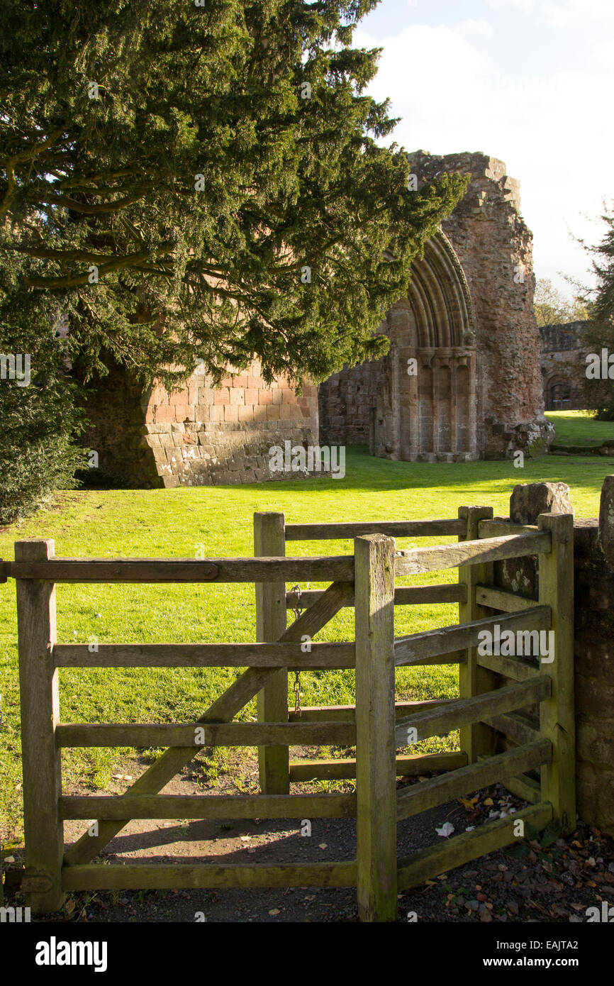 Lilleshall Abbey Shropshire Stock Photo - Alamy