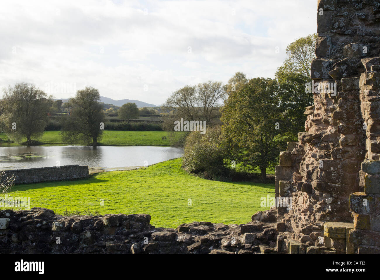 Lilleshall Abbey Shropshire Stock Photo - Alamy