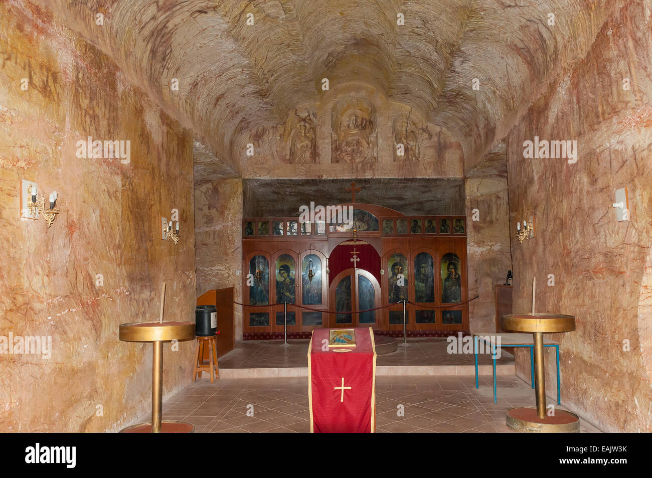 Underground Church of St Elijah, Coober Pedy, South Australia ...