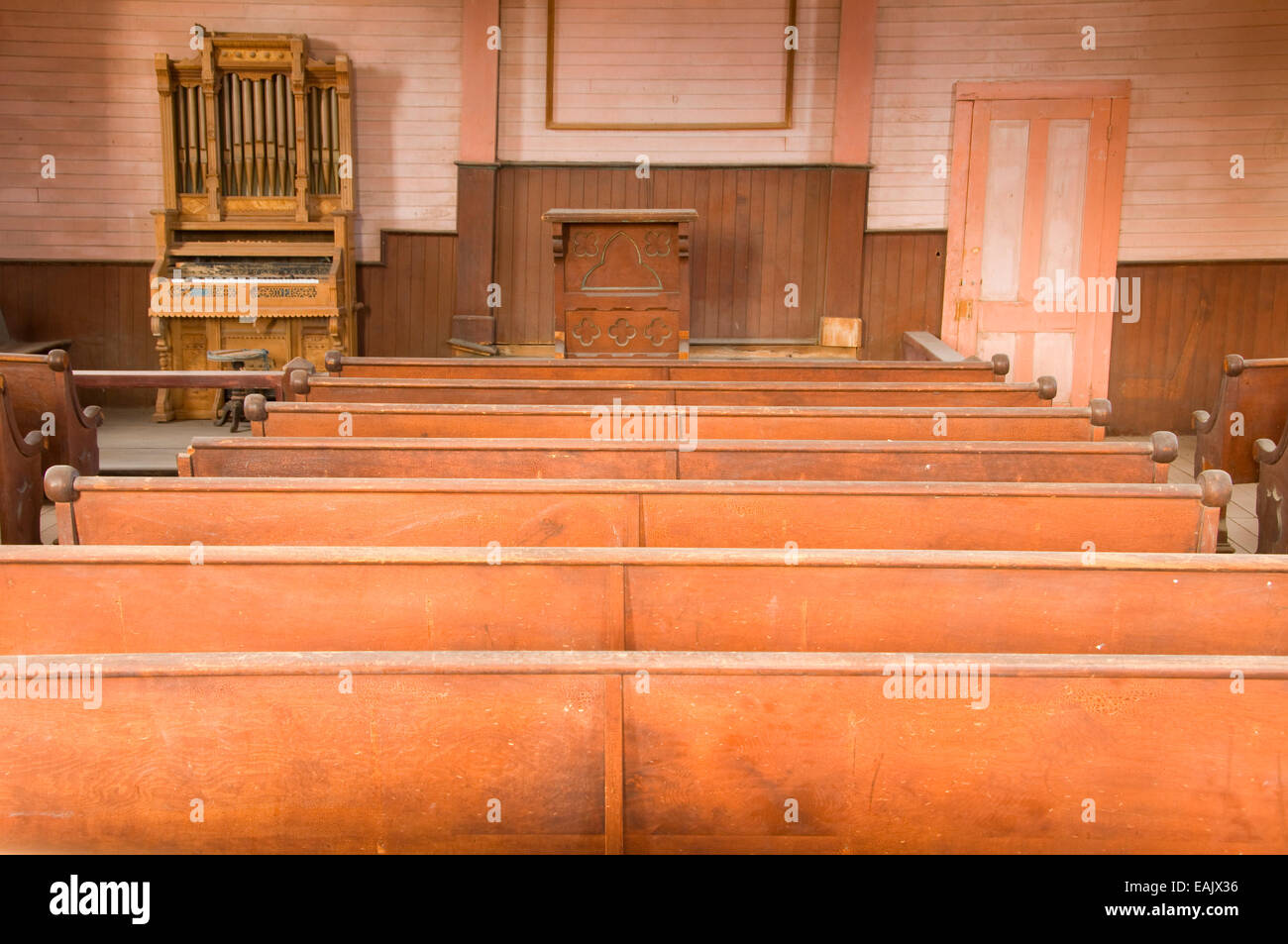Methodist Church, Bodie State Historic Park, California Stock Photo - Alamy