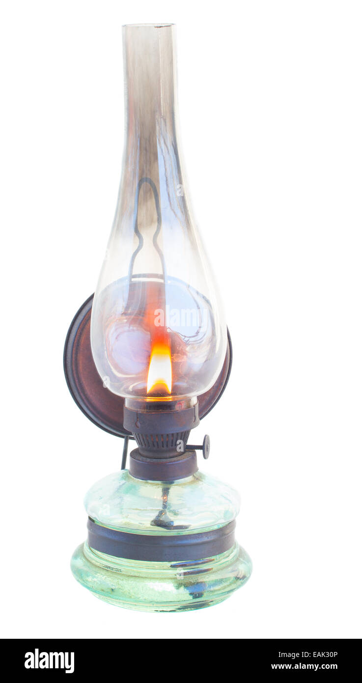 Old western lantern Cut Out Stock Images & Pictures - Alamy