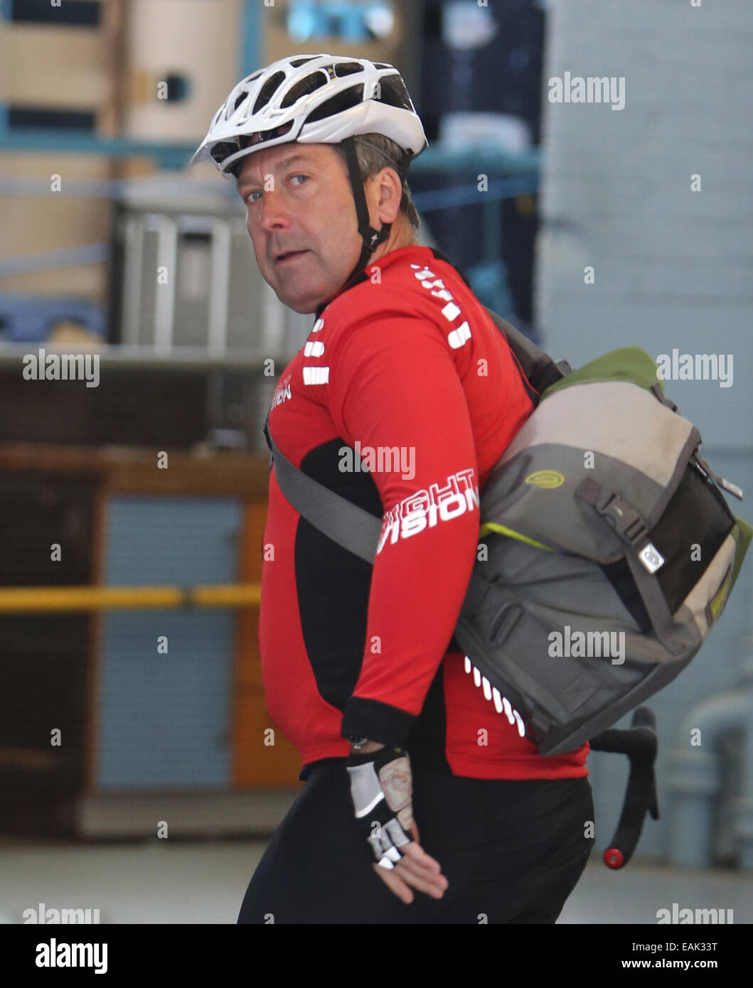 John Torode outside ITV Studios Featuring: John Torode Where: London ...