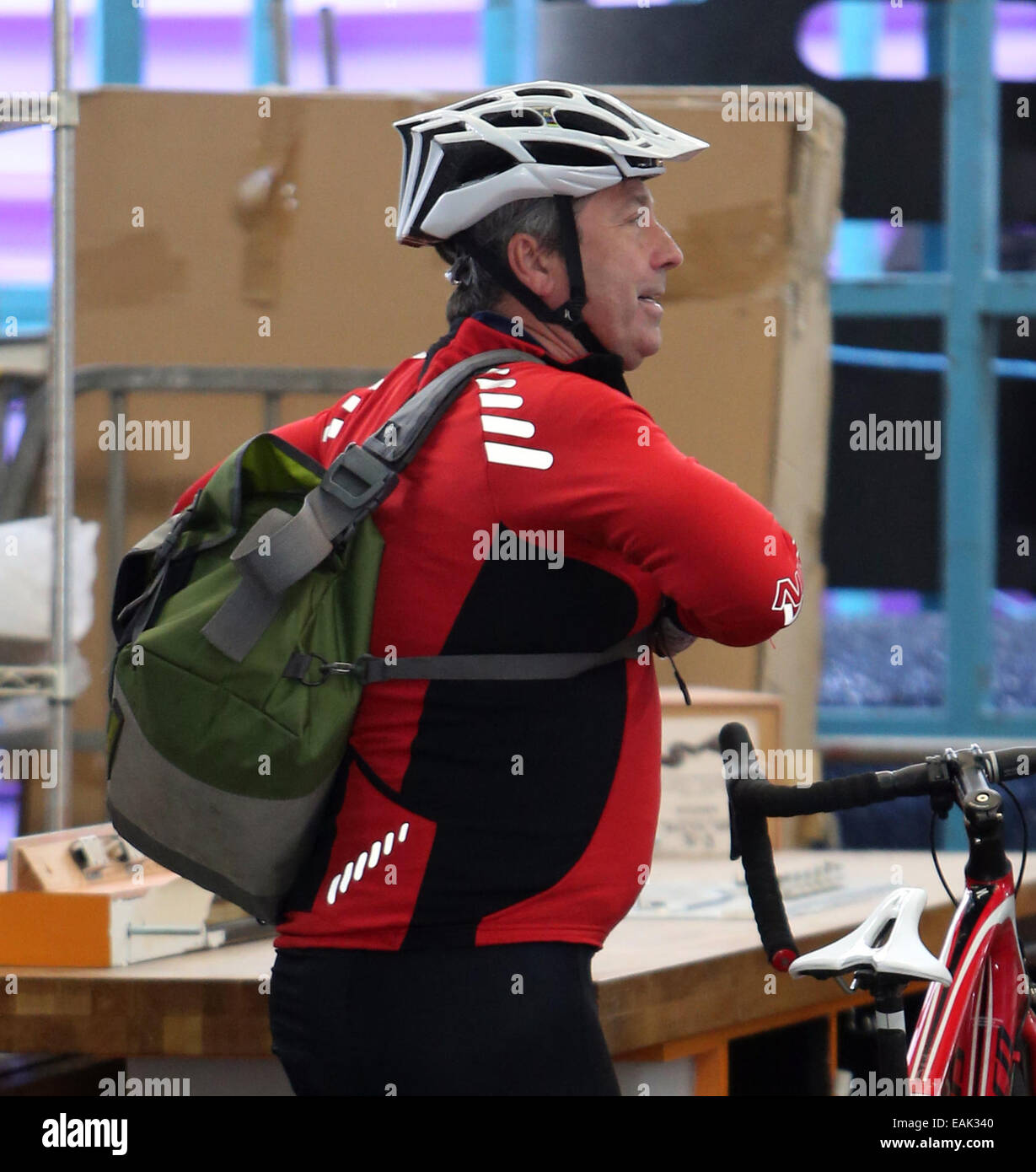 John Torode outside ITV Studios Featuring: John Torode Where: London ...