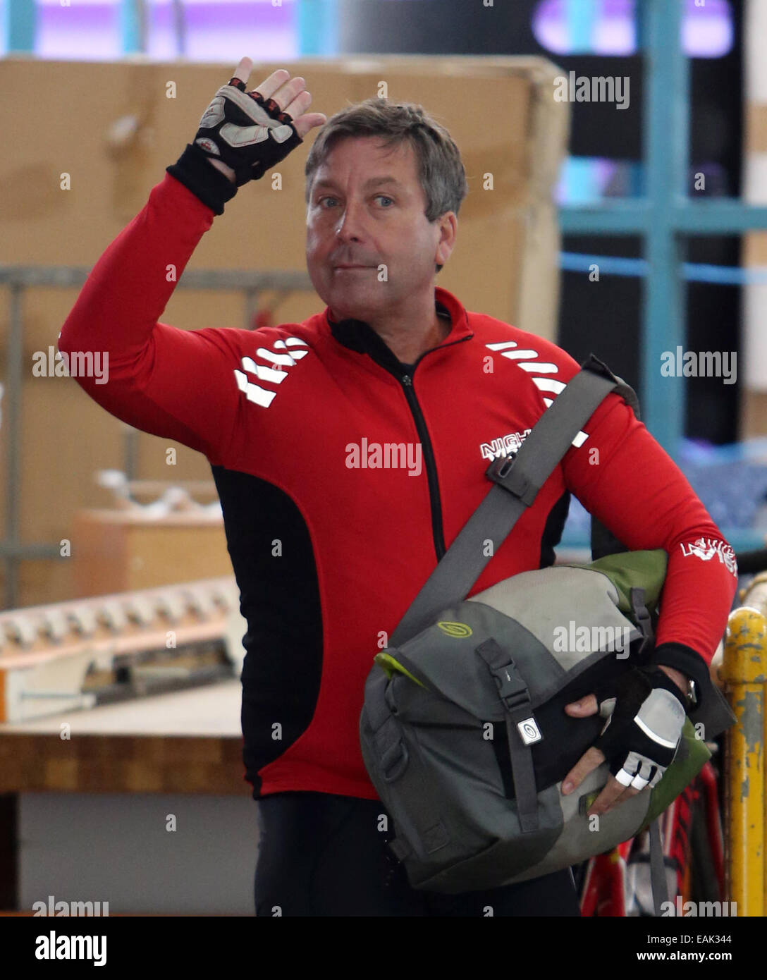 John Torode outside ITV Studios Featuring: John Torode Where: London ...
