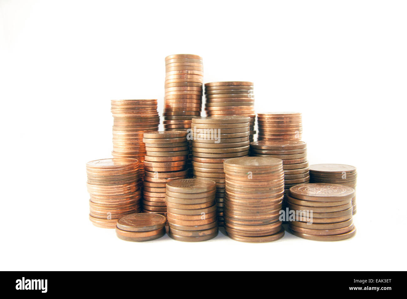 Tower of money hi-res stock photography and images - Alamy