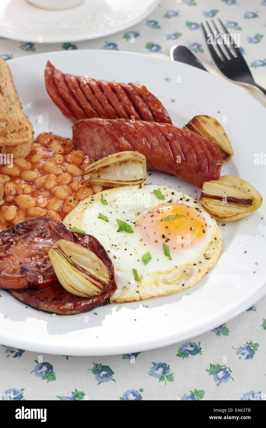 English breakfast coffee fork hi-res stock photography and images - Alamy