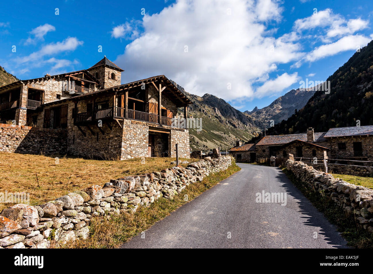Beautiful mountain in Andorra (Pyreness Stock Photo - Alamy