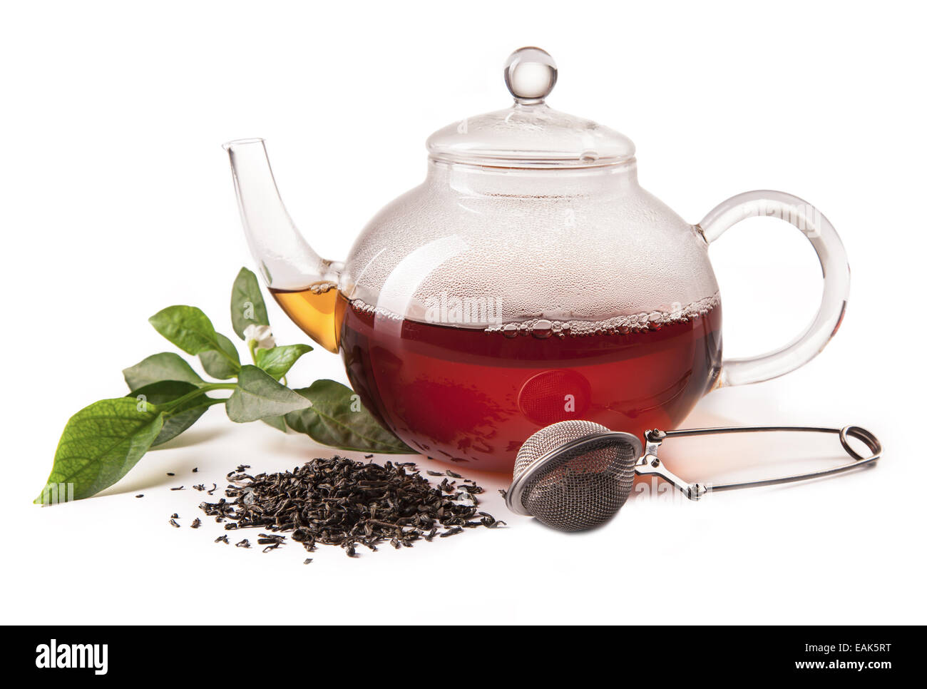 Isolated mug of tea on white background Stock Photo - Alamy