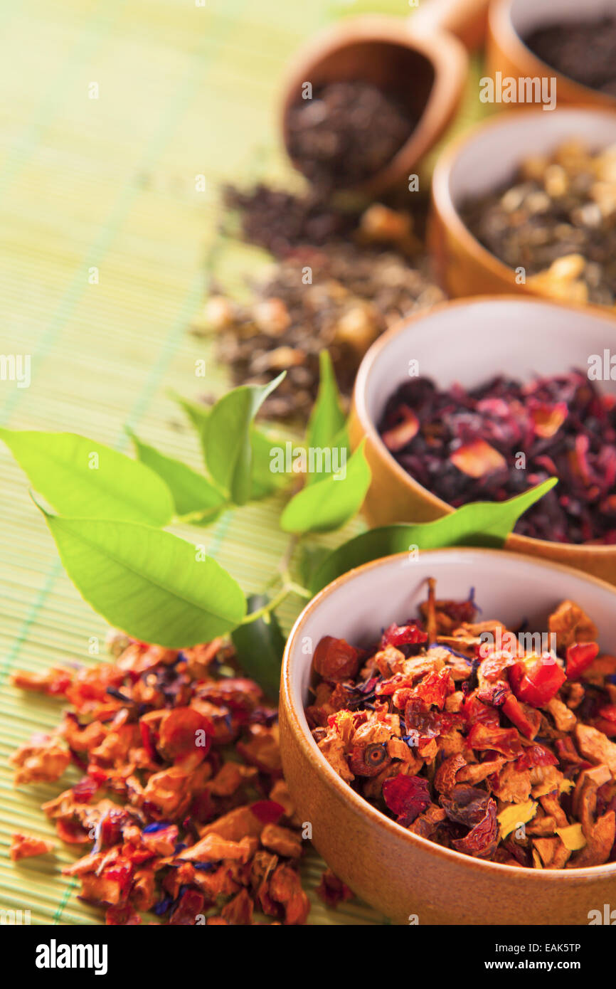 Mix dry tea hi-res stock photography and images - Alamy
