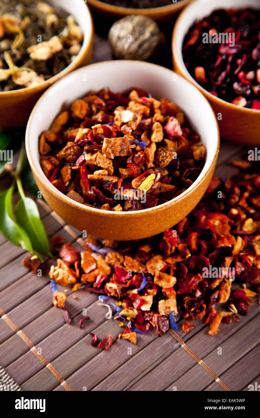 Mix dry tea hi-res stock photography and images - Alamy