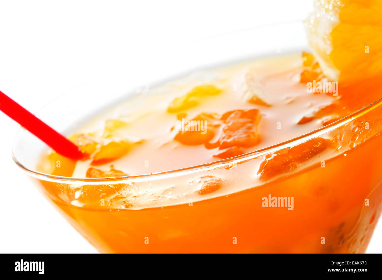 Glass fruit punch hi-res stock photography and images - Alamy