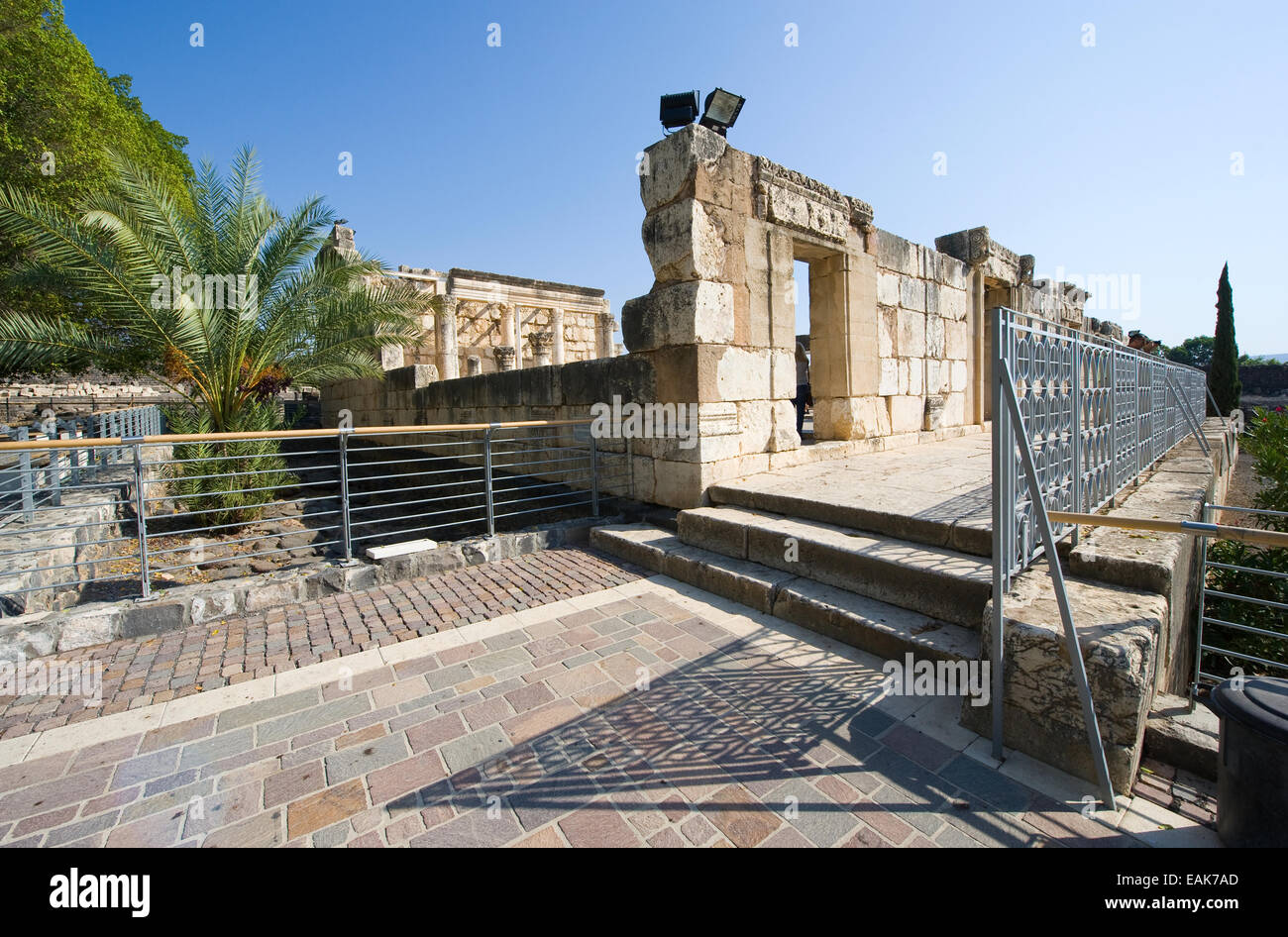 Capernaum synagogue hi-res stock photography and images - Alamy