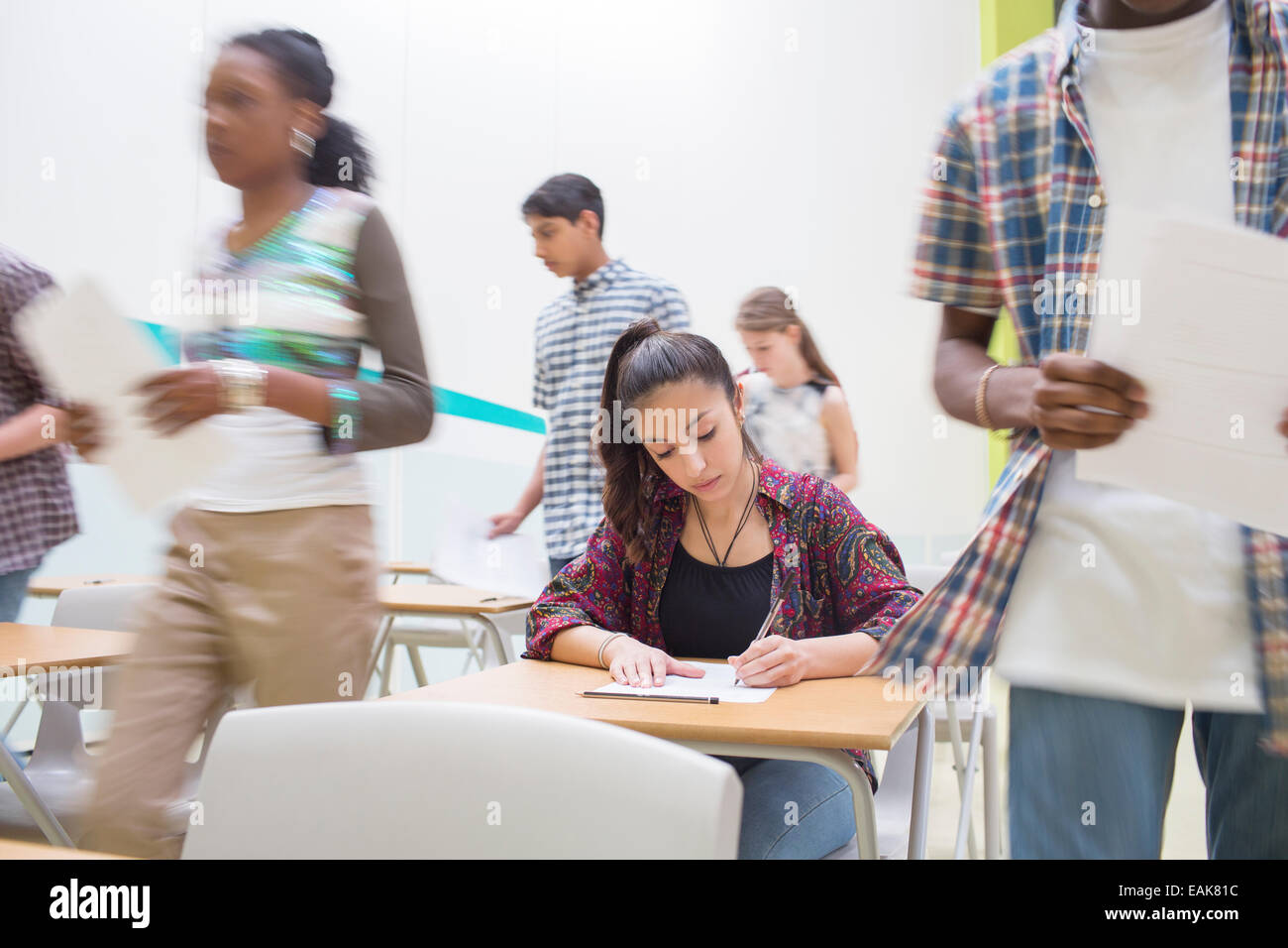Gcse student classroom hi-res stock photography and images - Alamy