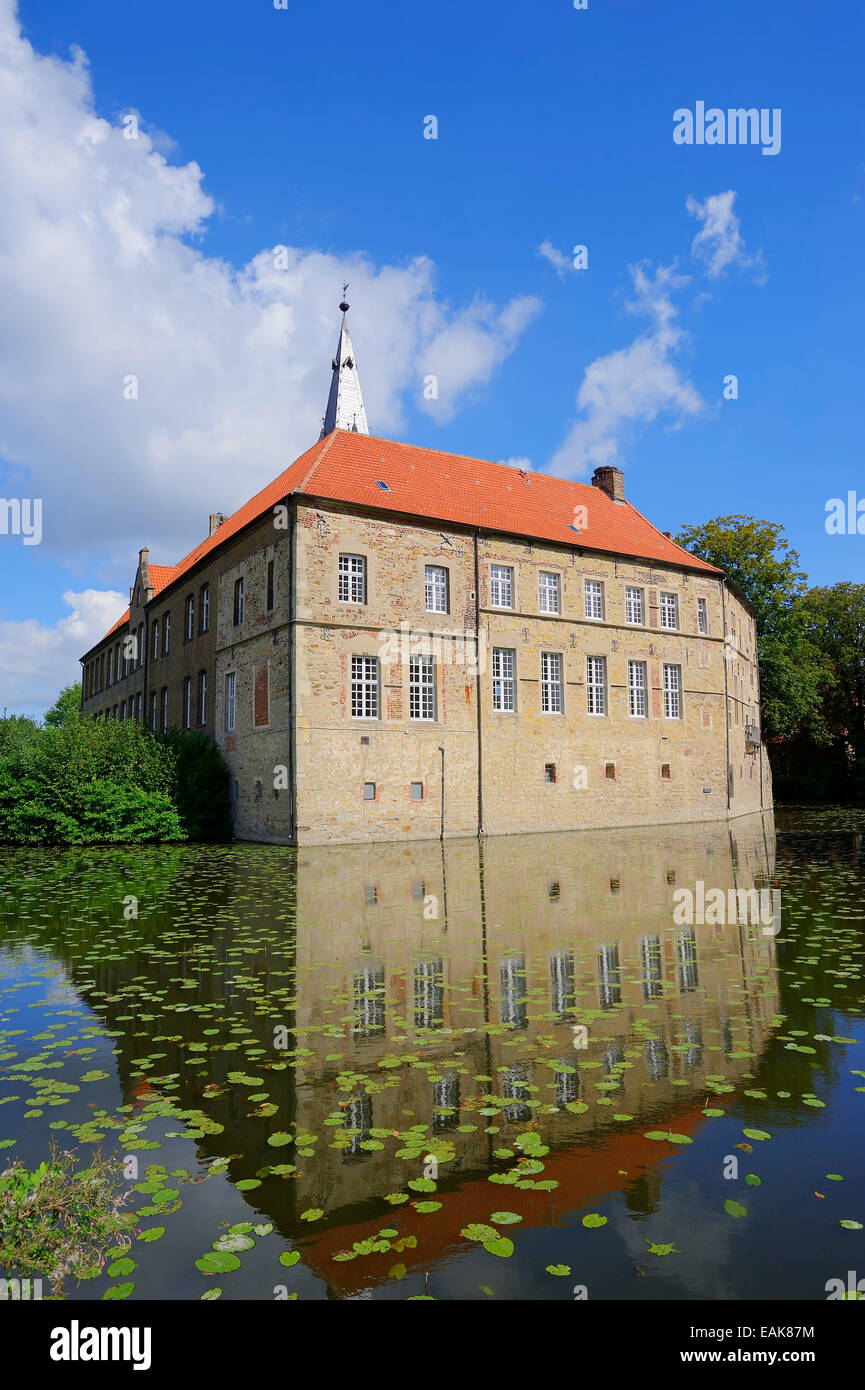 Burg Vischering Castle, Lüdinghausen, Münsterland, Nordrhein-Westfalen ...