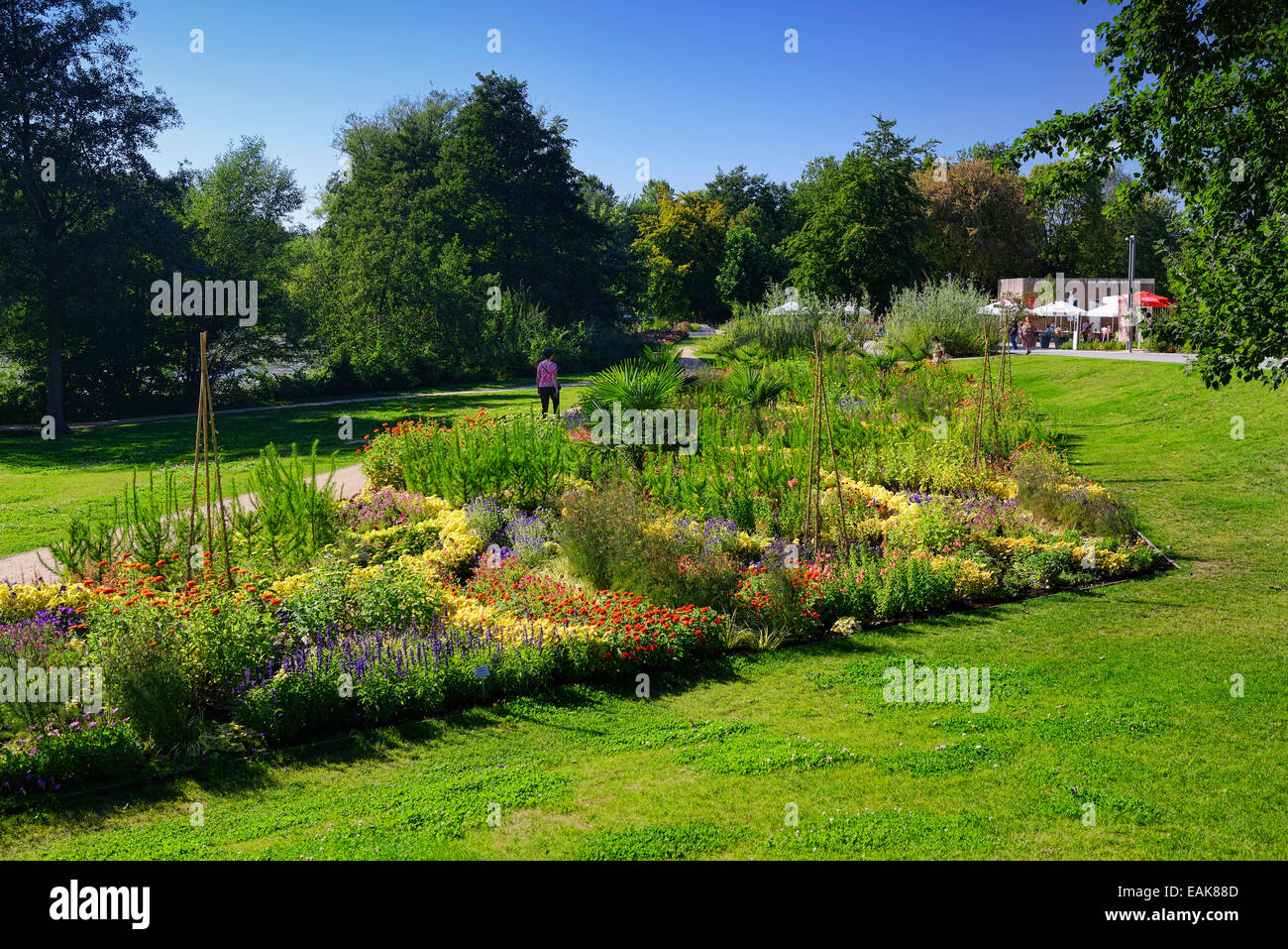 Flower beds at the International Garden Show 2013, Wilhelmsburg ...