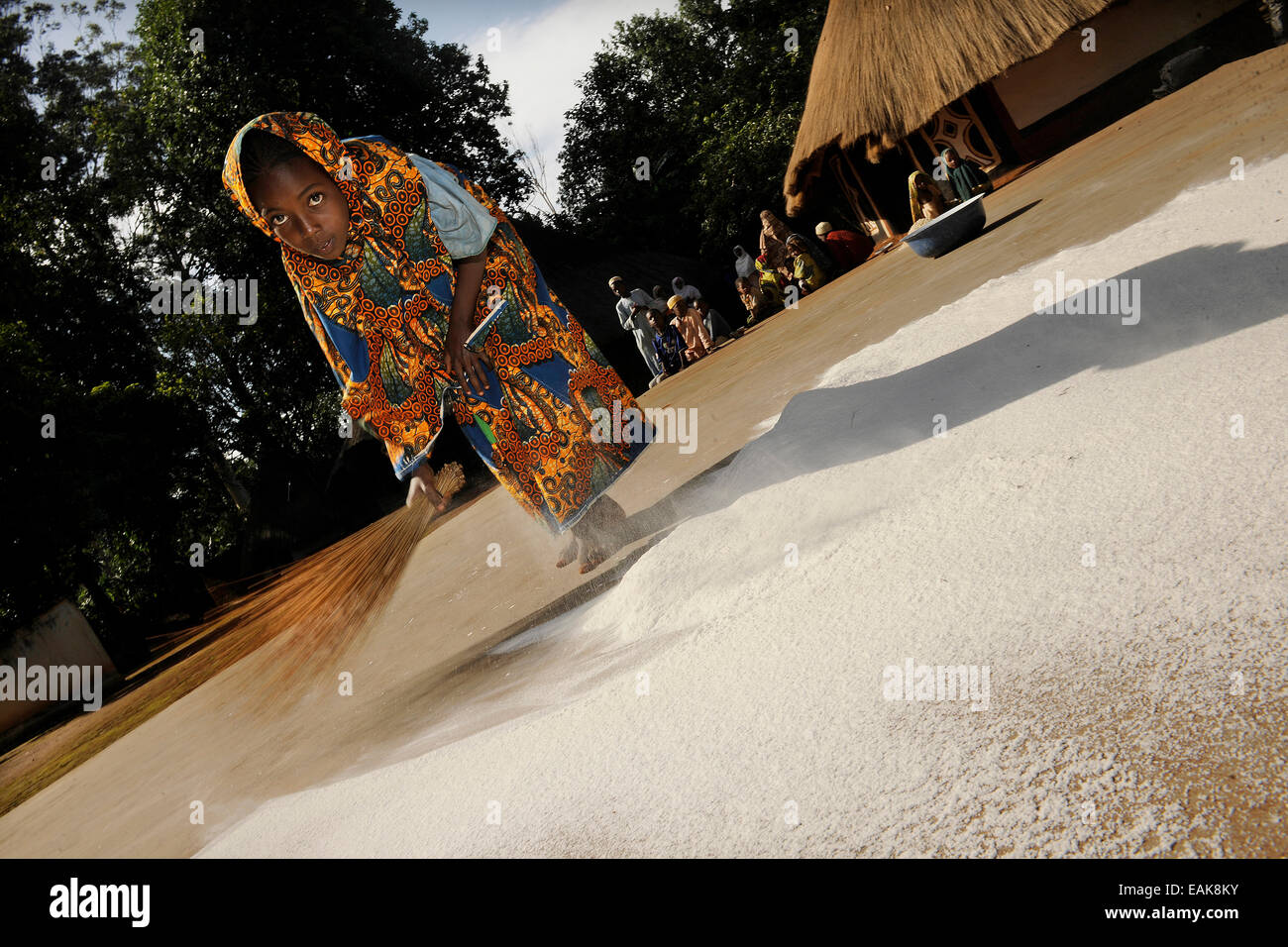 Girl sweeping hi-res stock photography and images - Alamy