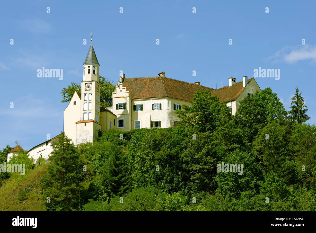 Schloss Hexenagger Castle, Altmannstein, Upper Bavaria, Bavaria ...