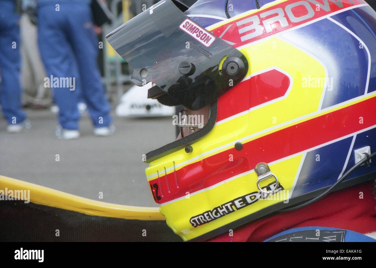 racing driver portraits Stock Photo - Alamy