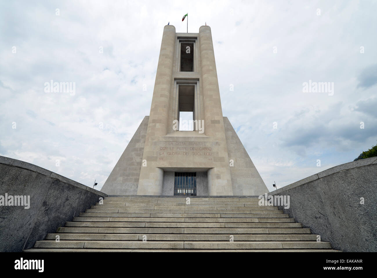 War memorial, Como, Lombardy, Italy Stock Photo - Alamy