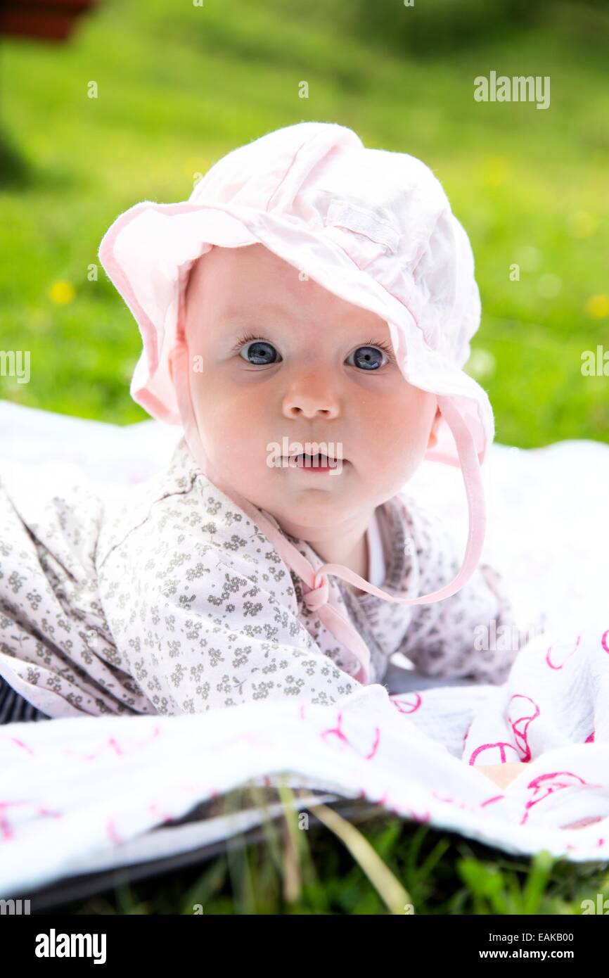 Baby, 4-5 months old, Germany Stock Photo - Alamy