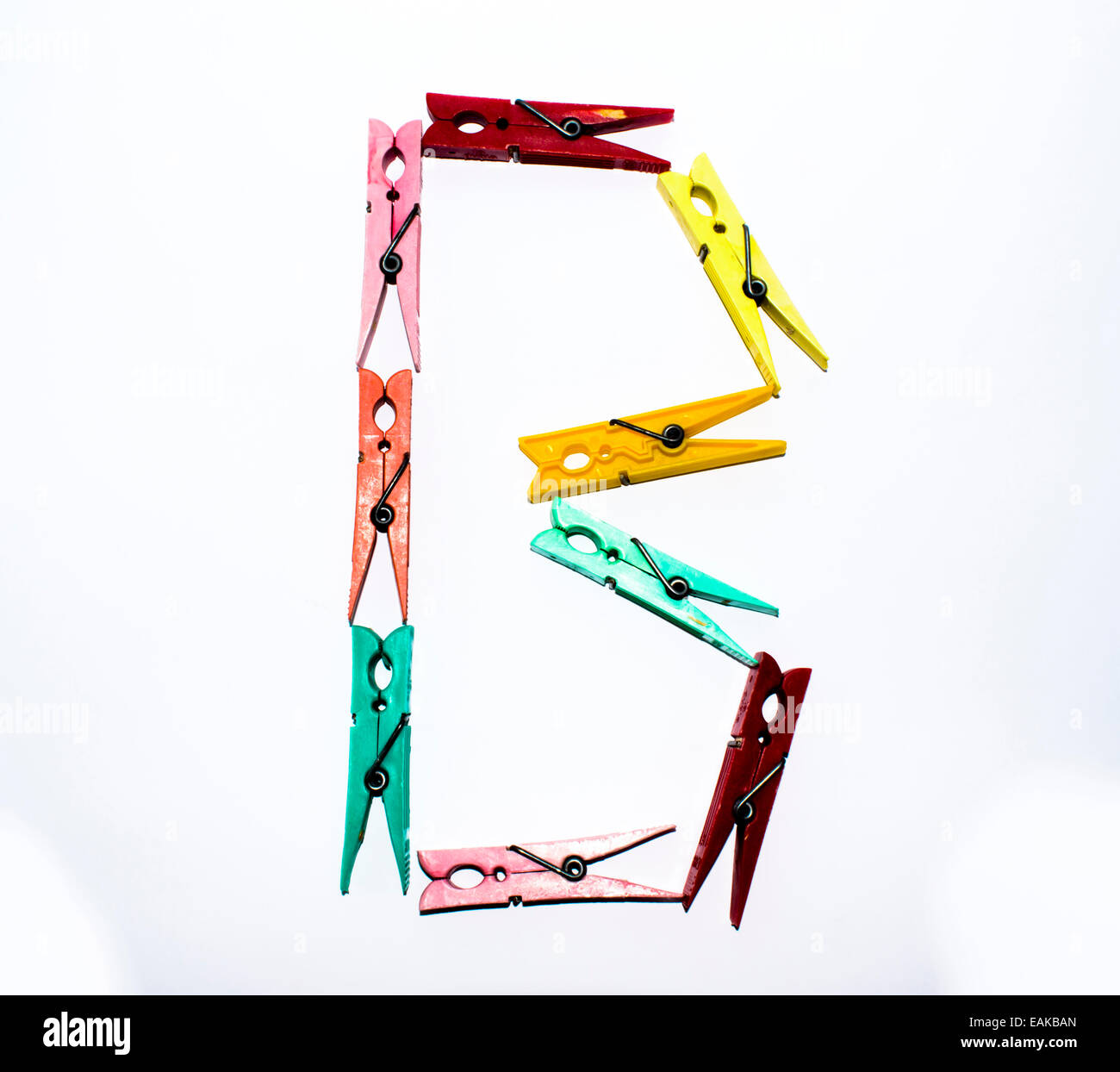 Alphabet cloth Cut Out Stock Images & Pictures - Alamy