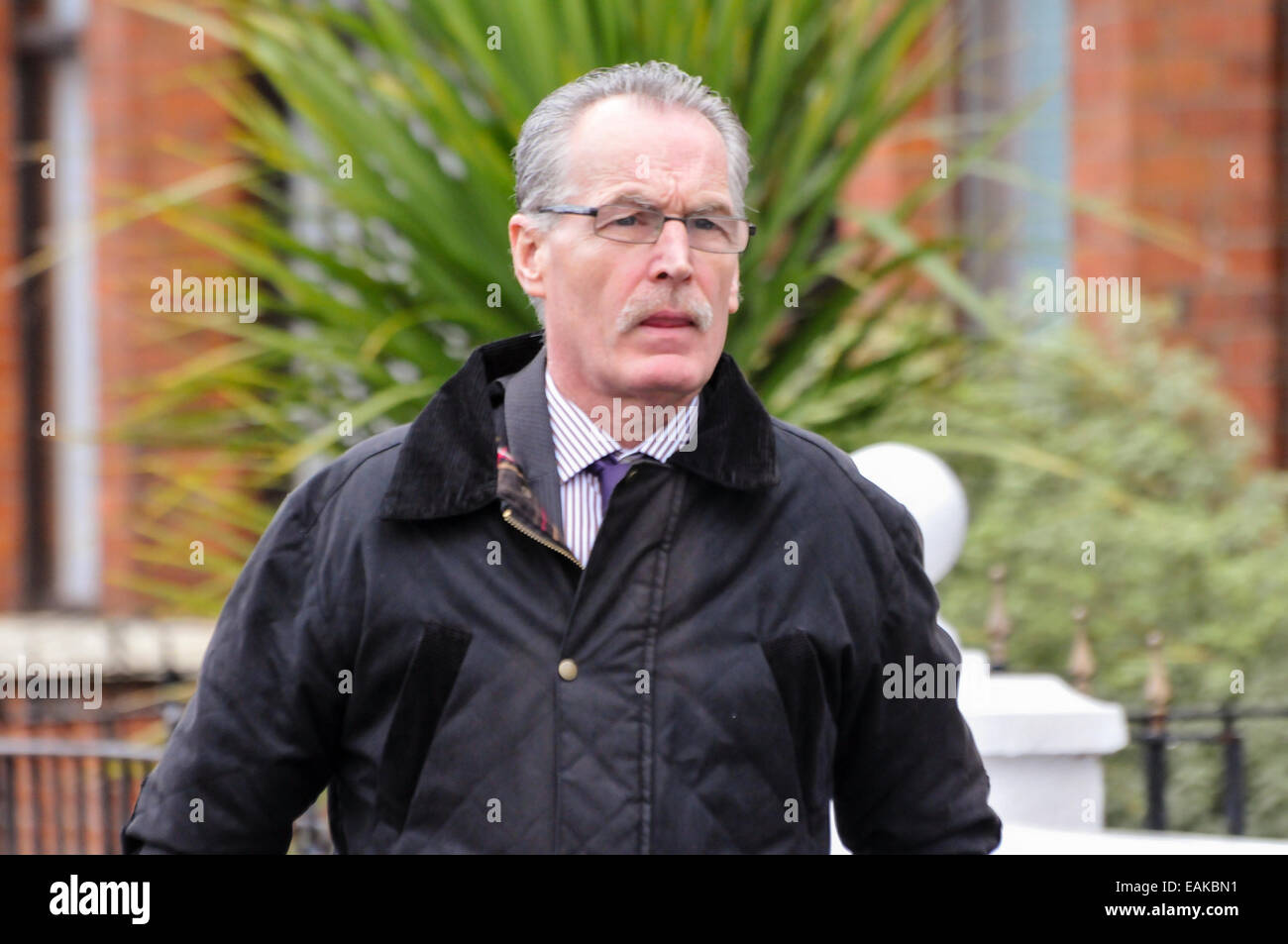Belfast, Northern Ireland. 17th November, 2014. Sinn Fein's Gerry Kelly ...
