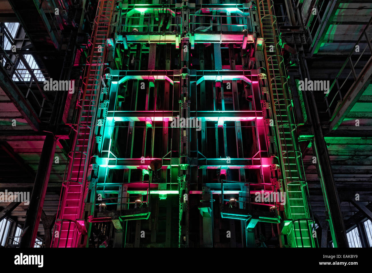 Mine lifts hi-res stock photography and images - Alamy