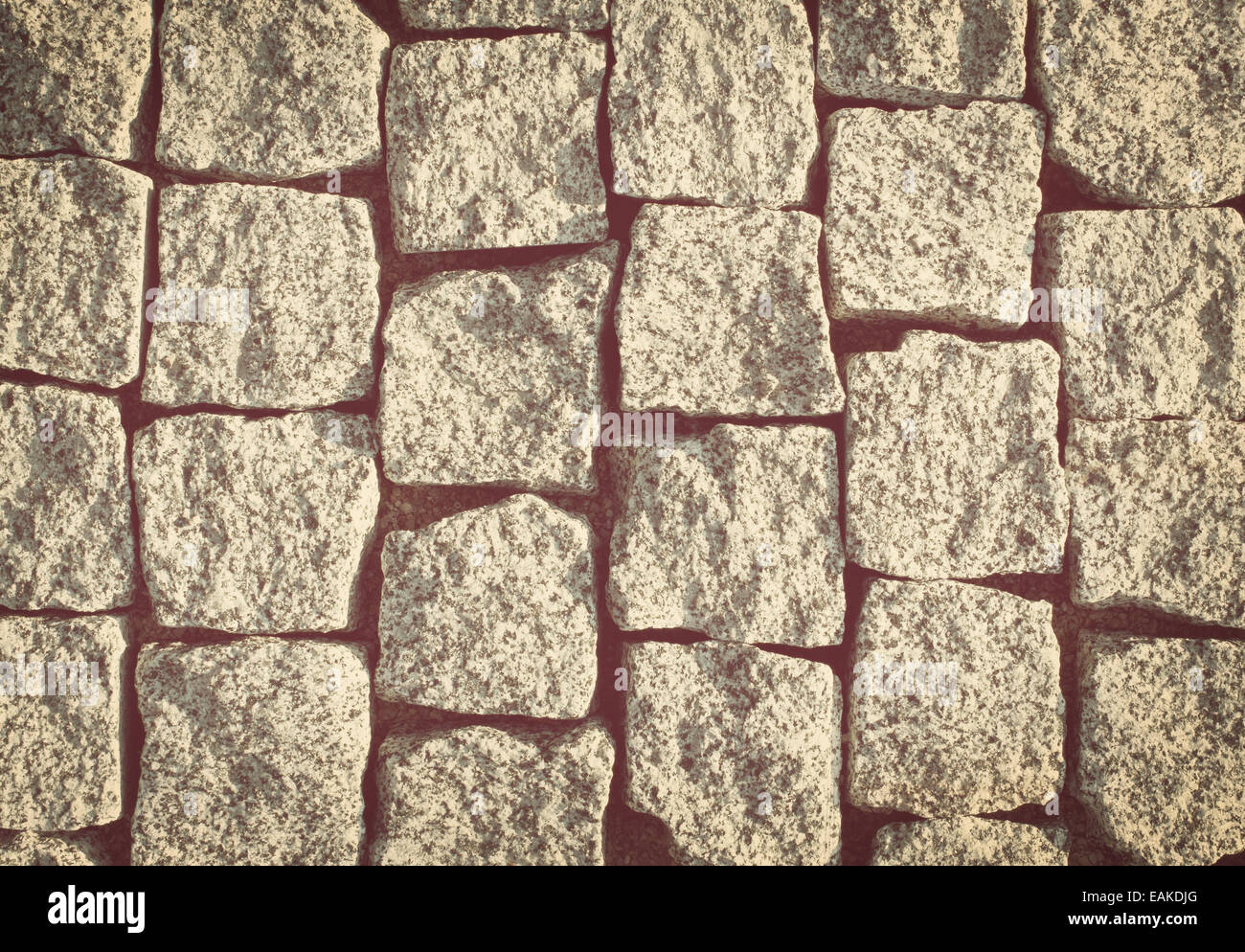 Vintage granite road hi-res stock photography and images - Alamy