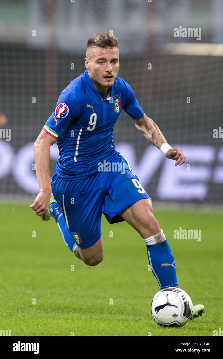 Milan, Italy. 16th Nov, 2014. Ciro Immobile (ITA) Football/Soccer ...