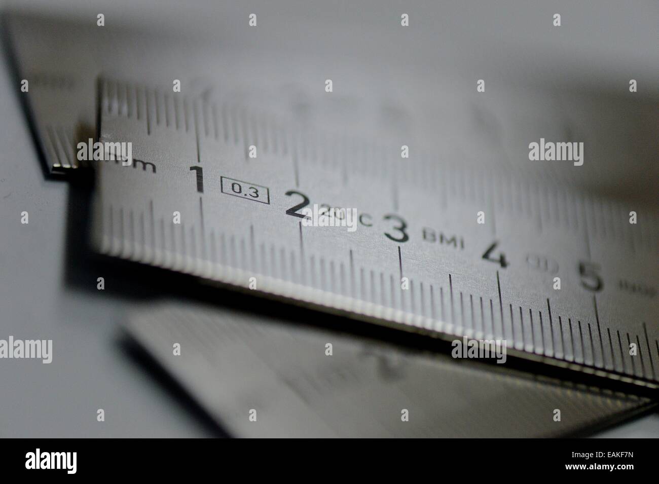 Metal rules hi-res stock photography and images - Alamy