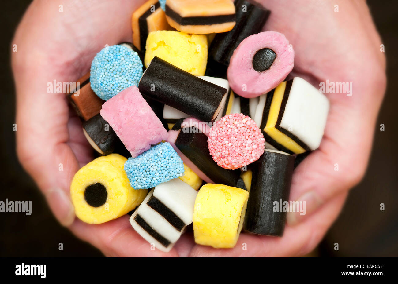 British licorice hi-res stock photography and images - Alamy