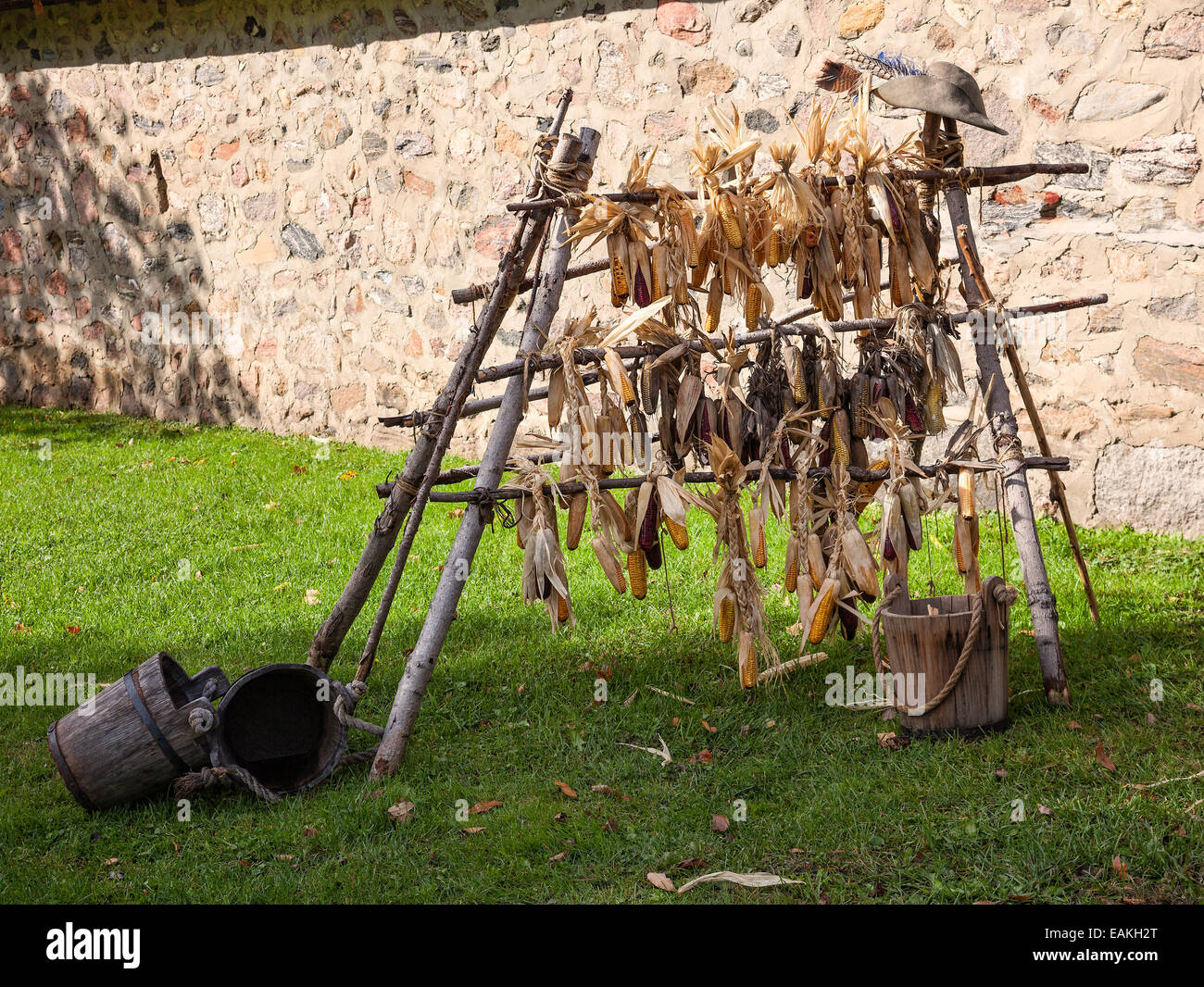 Sainte Marie among the Hurons;Original authentic Native American Stock ...