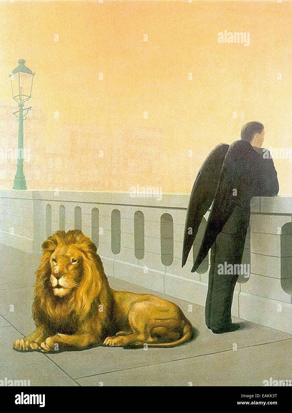 Rene magritte homesickness hi-res stock photography and images - Alamy