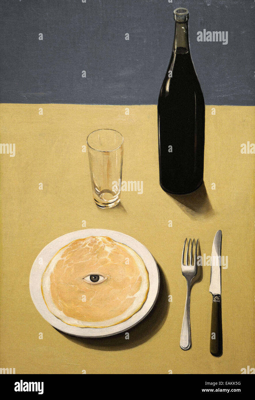 René Magritte Portrait Stock Photo - Alamy