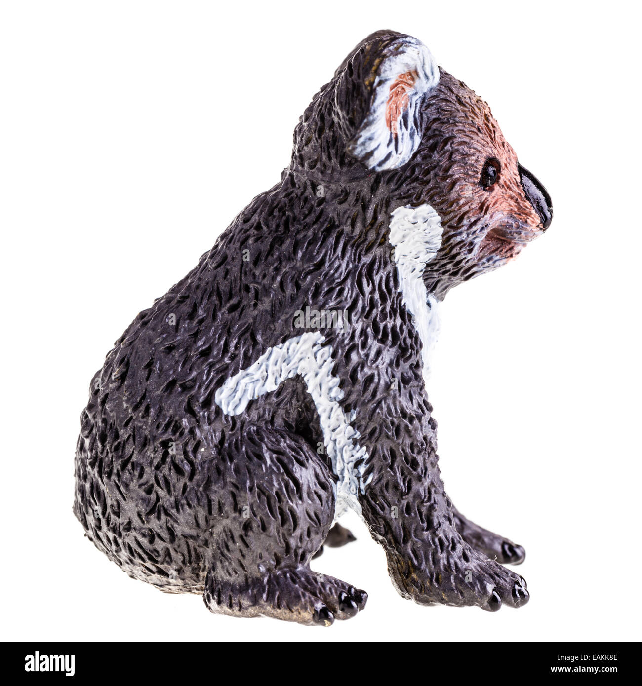 a plastic koala toy isolated over a pure white background Stock Photo ...