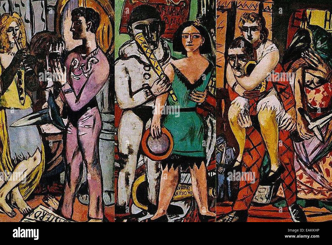 Max Beckmann Carnival Stock Photo - Alamy