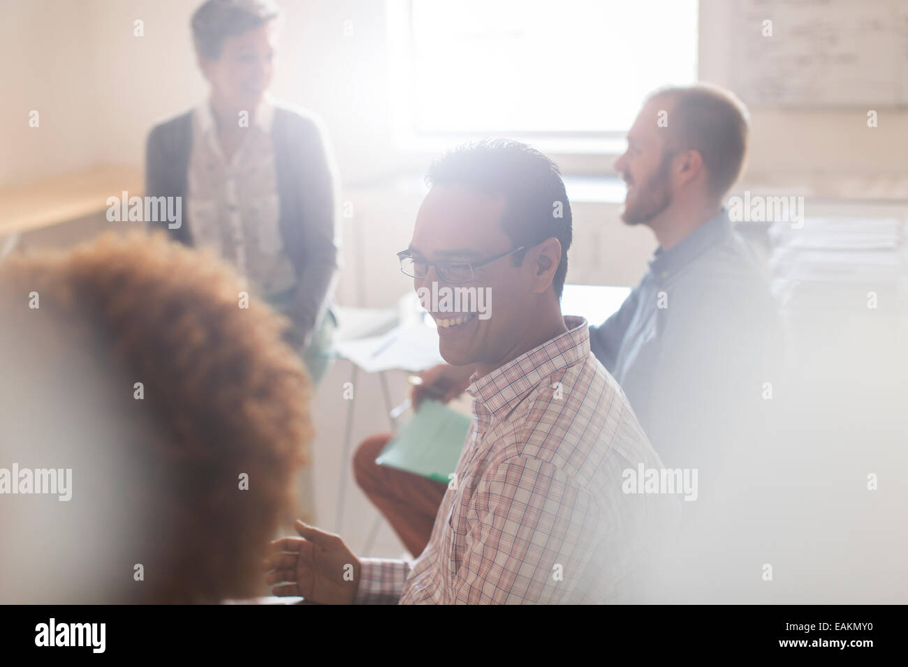 Businesswomen working in office paper hi-res stock photography and ...