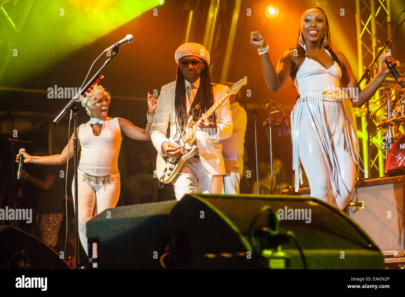 CHIC featuring Nile Rodgers,Folami Ankoanda-Thompson,Kimberly Davis at ...