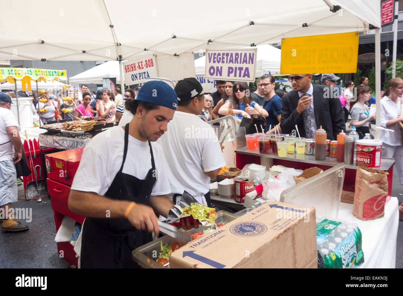 Bastille day parade in NYC Stock Photo - Alamy